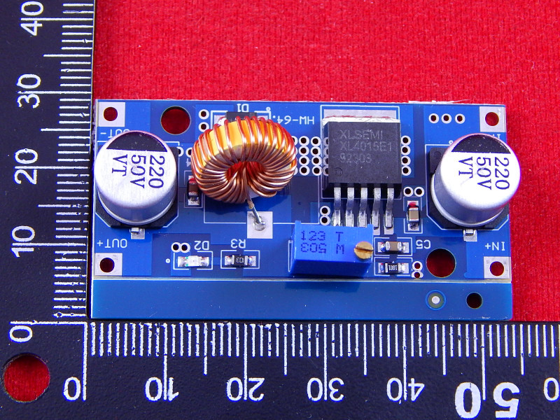 XL4005E1 DC-DC понижающий преобразователь, регулируемый - RadioMart.kz ...